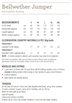 Bellwether Jumper - Cleckheaton PDF Pattern