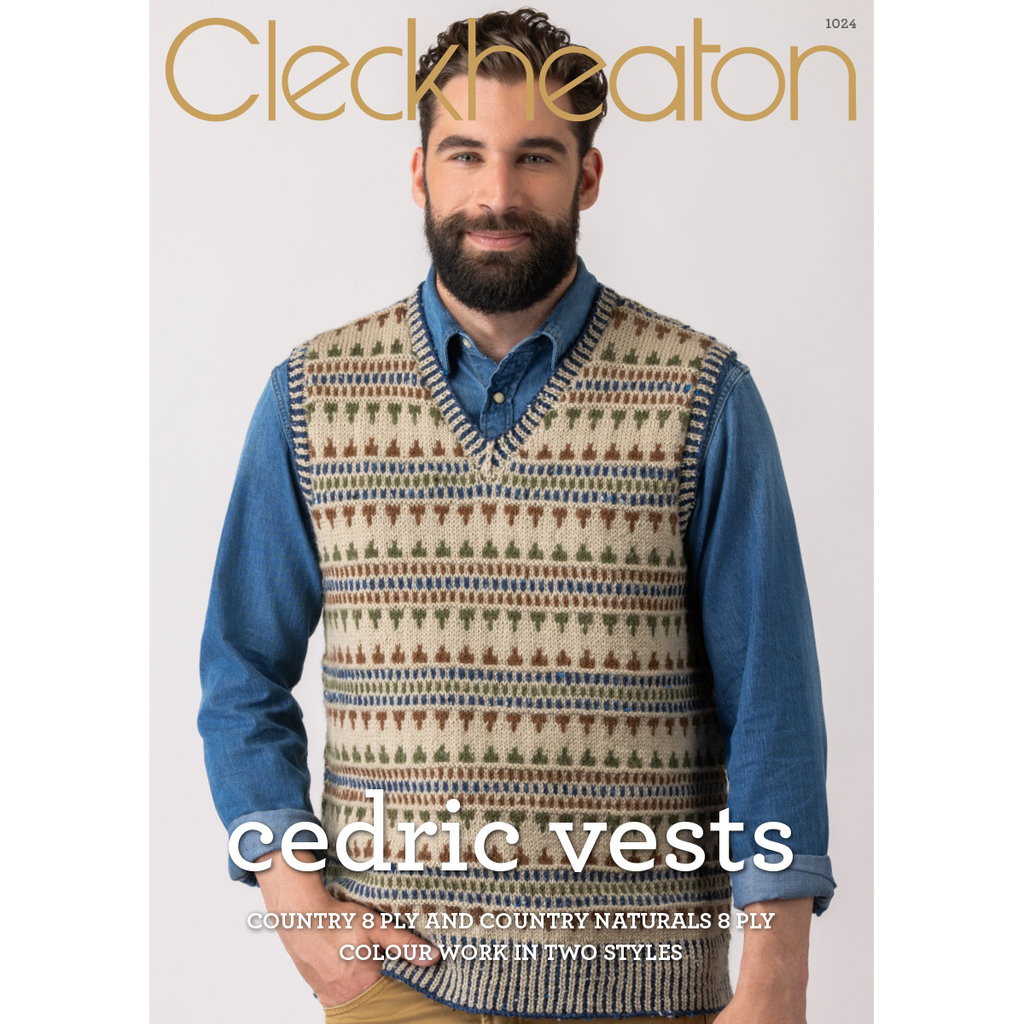 Cedric Vest - Cleckheaton Country 8 ply