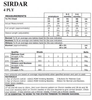Sirdar Baby Patterns