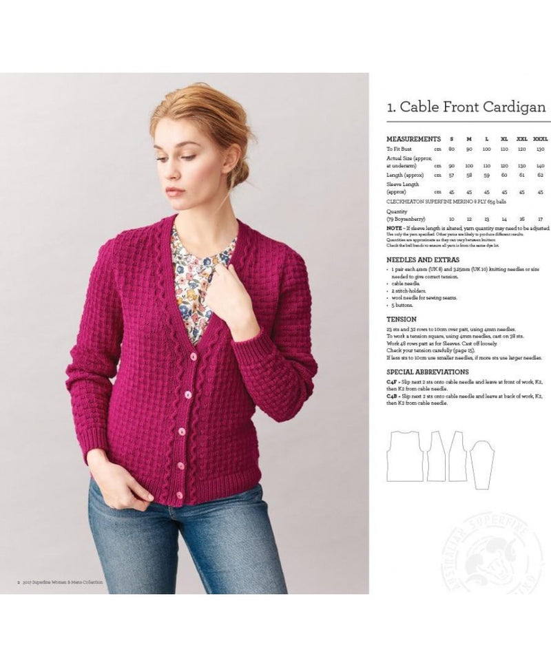 Superfine Women & Mens Collection - Superfine Merino 4 & 8 Ply 3017